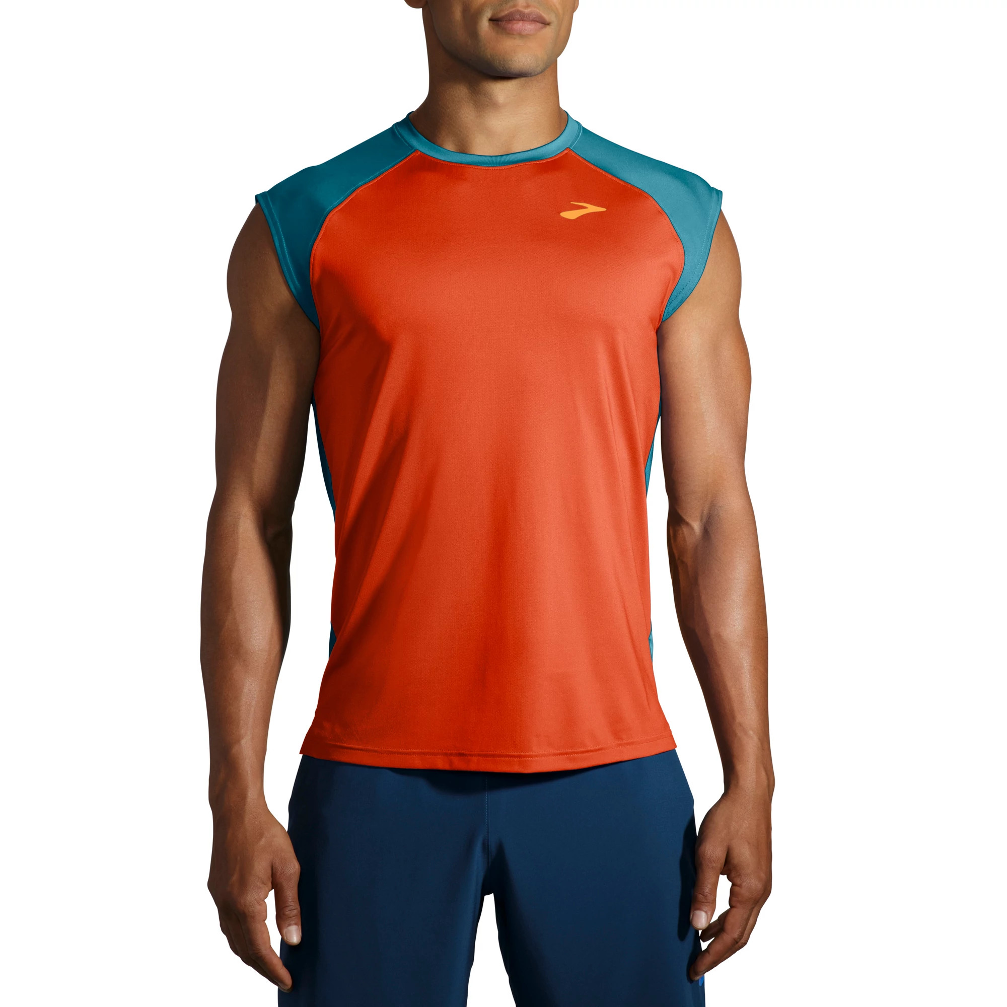 Mens Brooks Atmosphere 2.0 Sleeveless & Tank Technical Tops