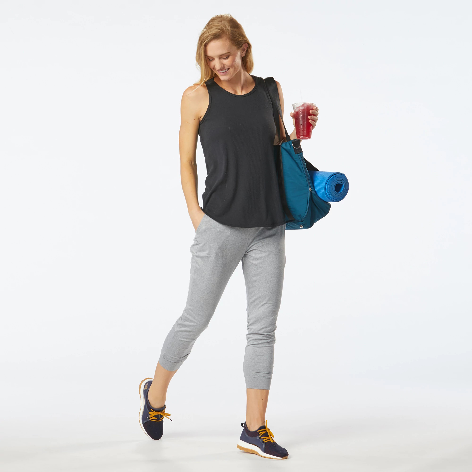 Womens R-Gear Rib Sleeveless & Tank Technical Tops