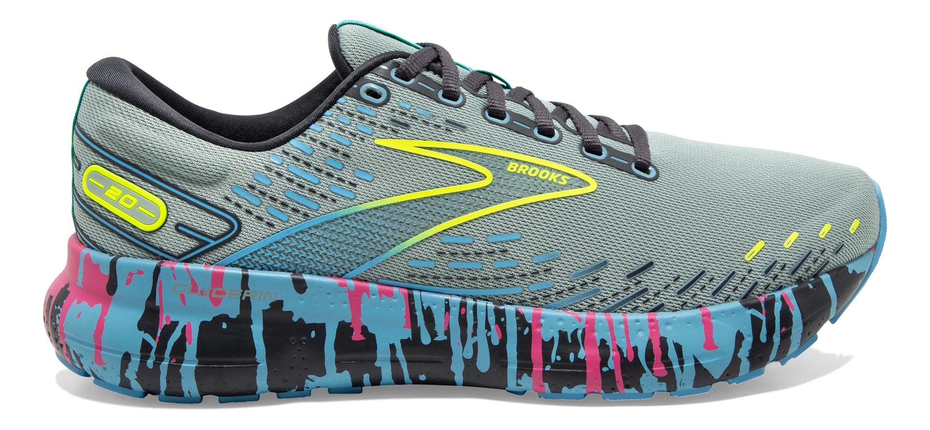 Womens Brooks Glycerin 20 Drip Running Shoe