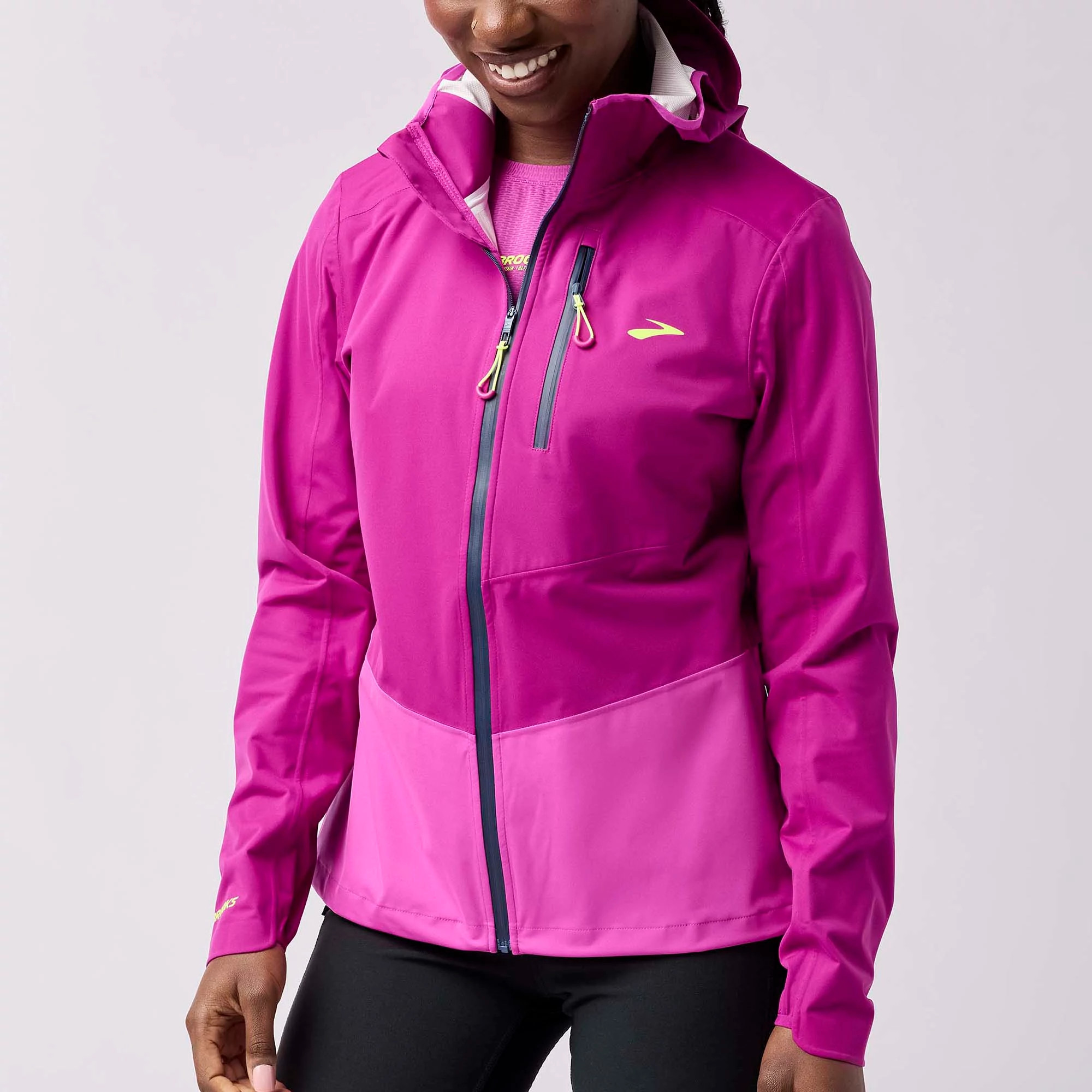 Womens Brooks High Point Waterproof 2.0 Rain Jackets