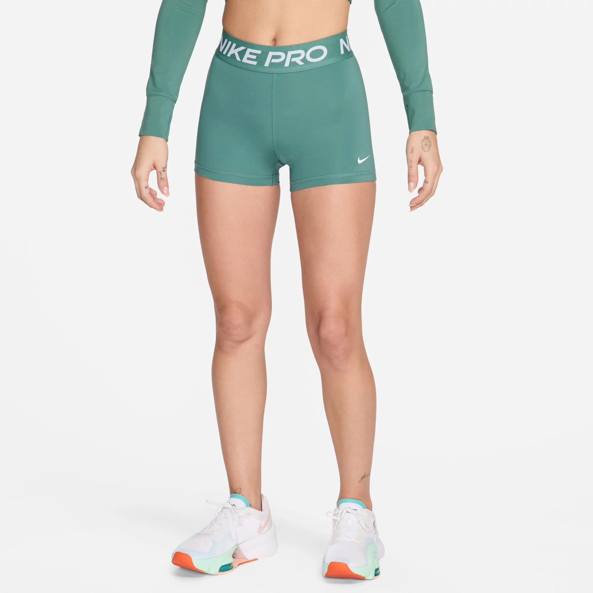 Womens Nike Pro 365 3" Compression & Fitted Shorts
