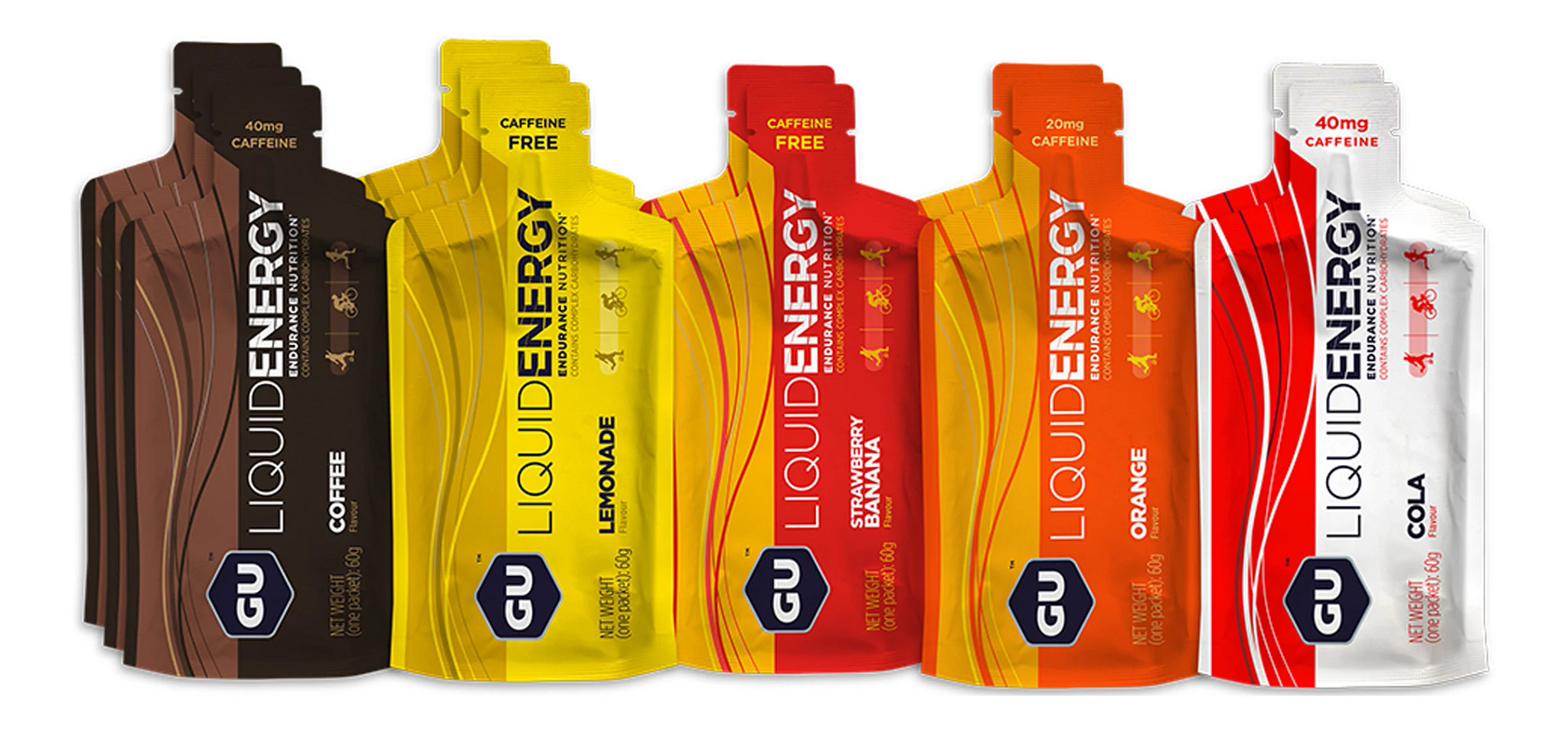 GU Liquid Energy Variety 12 Pack Drinks