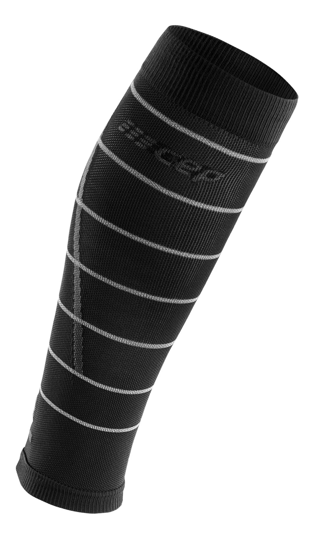 Mens CEP Reflective Compression Calf Sleeves Injury Recovery