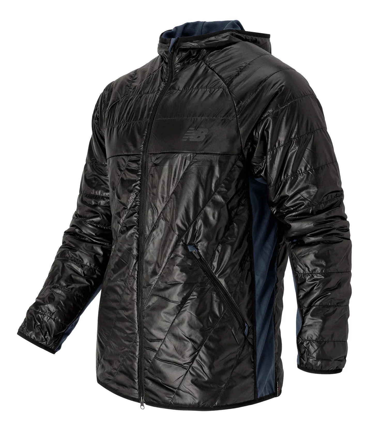 Mens New Balance NB Heat Hybrid Warm Up Hooded Jackets