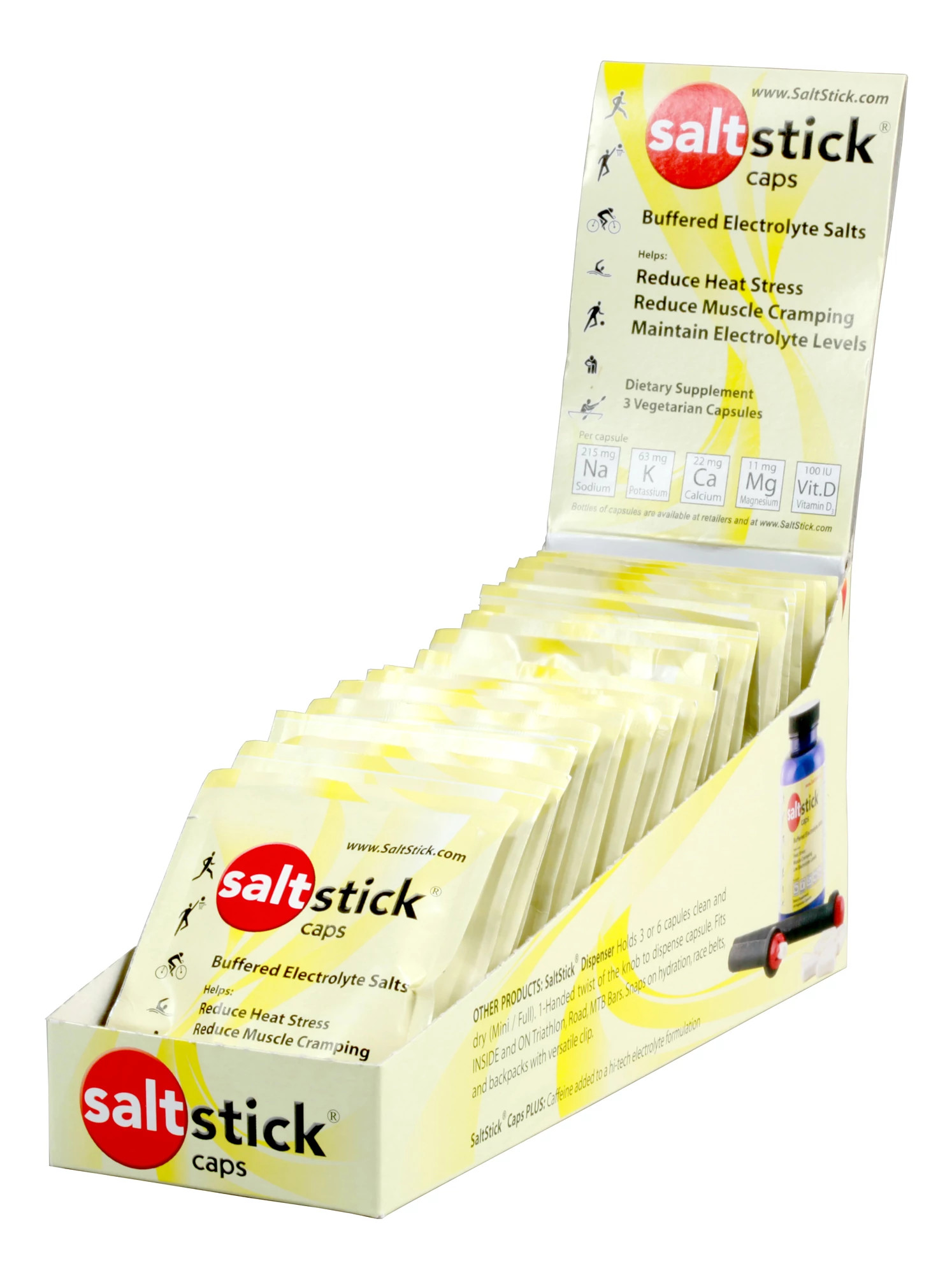 SaltStick Caps 3 count 24 pack Nutrition