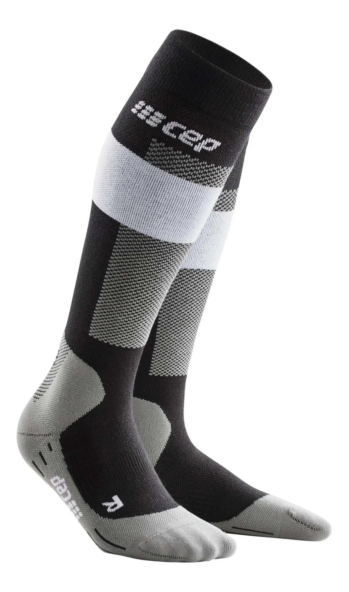 Womens CEP Ski Merino Tall Compression Socks
