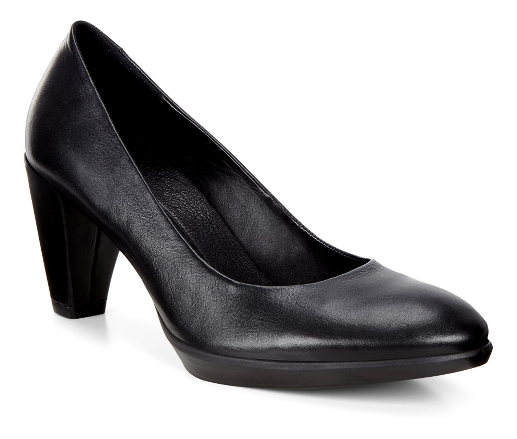 Womens Ecco Shape 55 Plateau Pump Casual Shoe