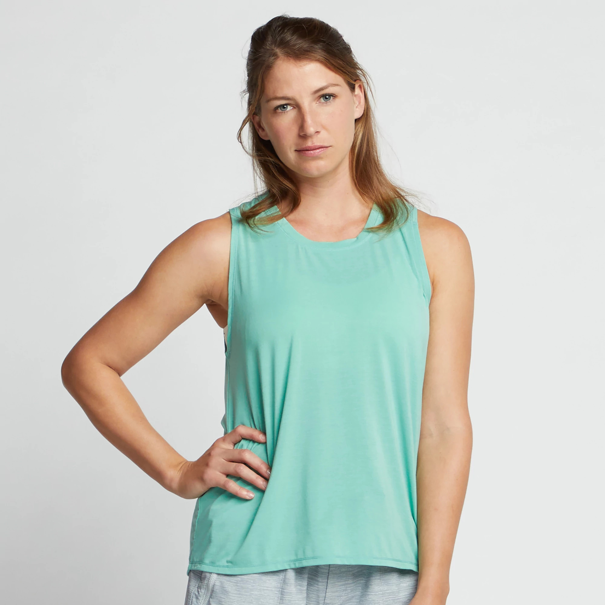Womens Korsa Tempo Sleeveless 2.0 Tanks Technical Tops