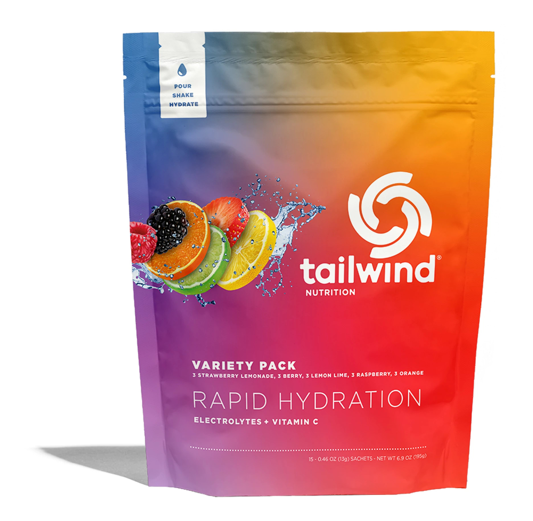 Tailwind Rapid Hydration Variety 15 Pack Drinks