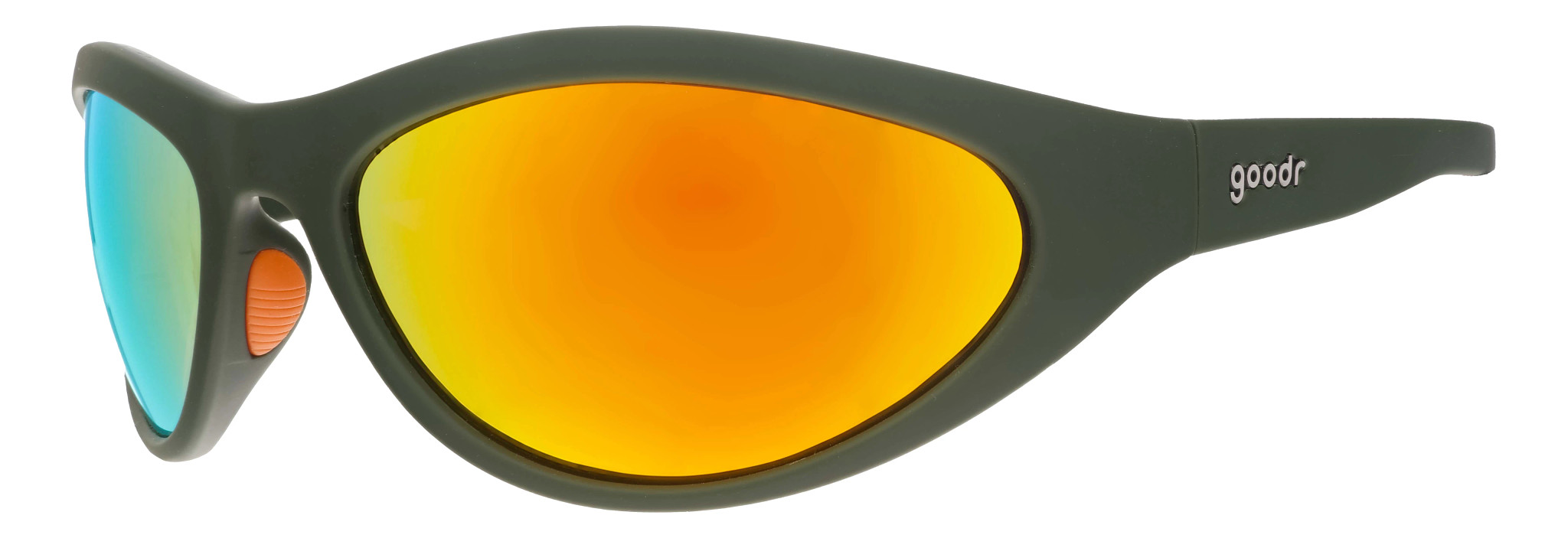 goodr Grass Stain Hall of Fame Sunglasses