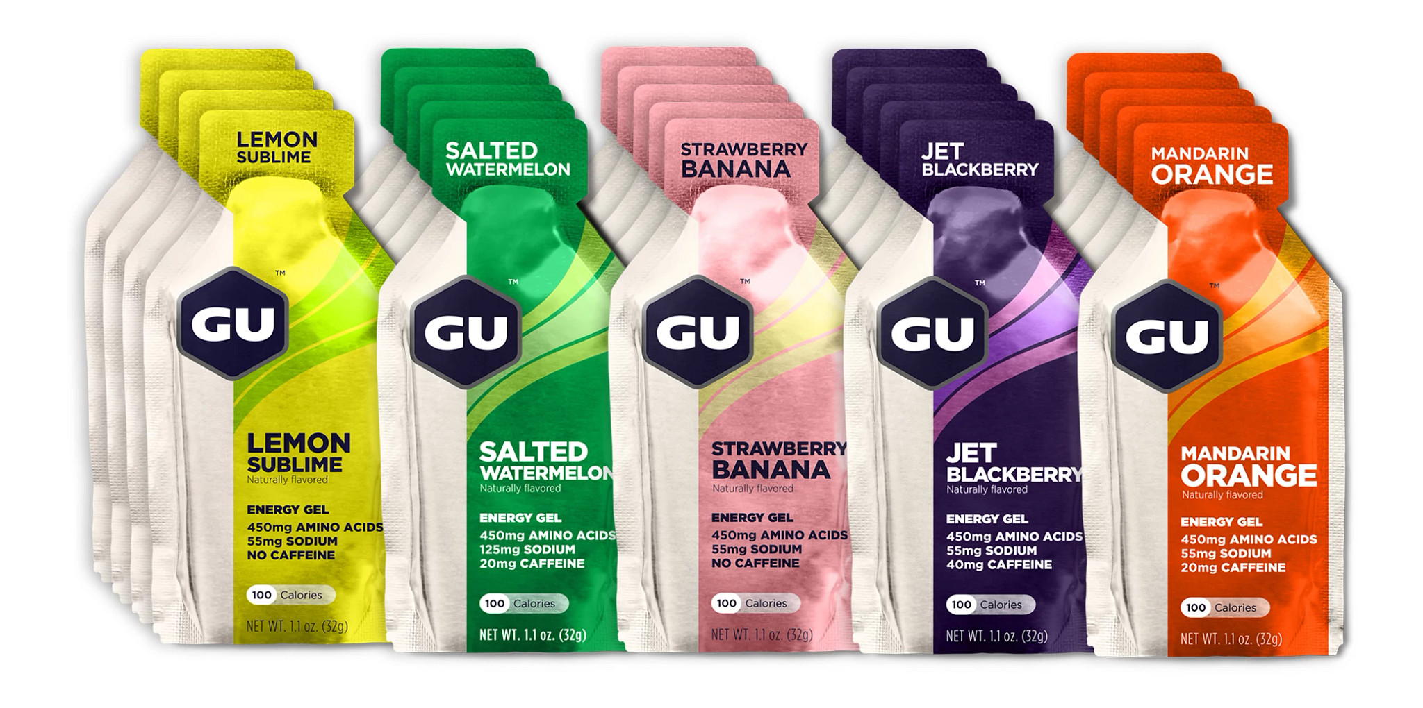 GU Energy Gel Variety 24 Pack Gels