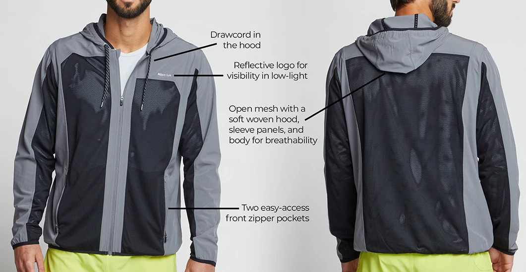 Mens Korsa Ventilate Mesh Casual Jackets
