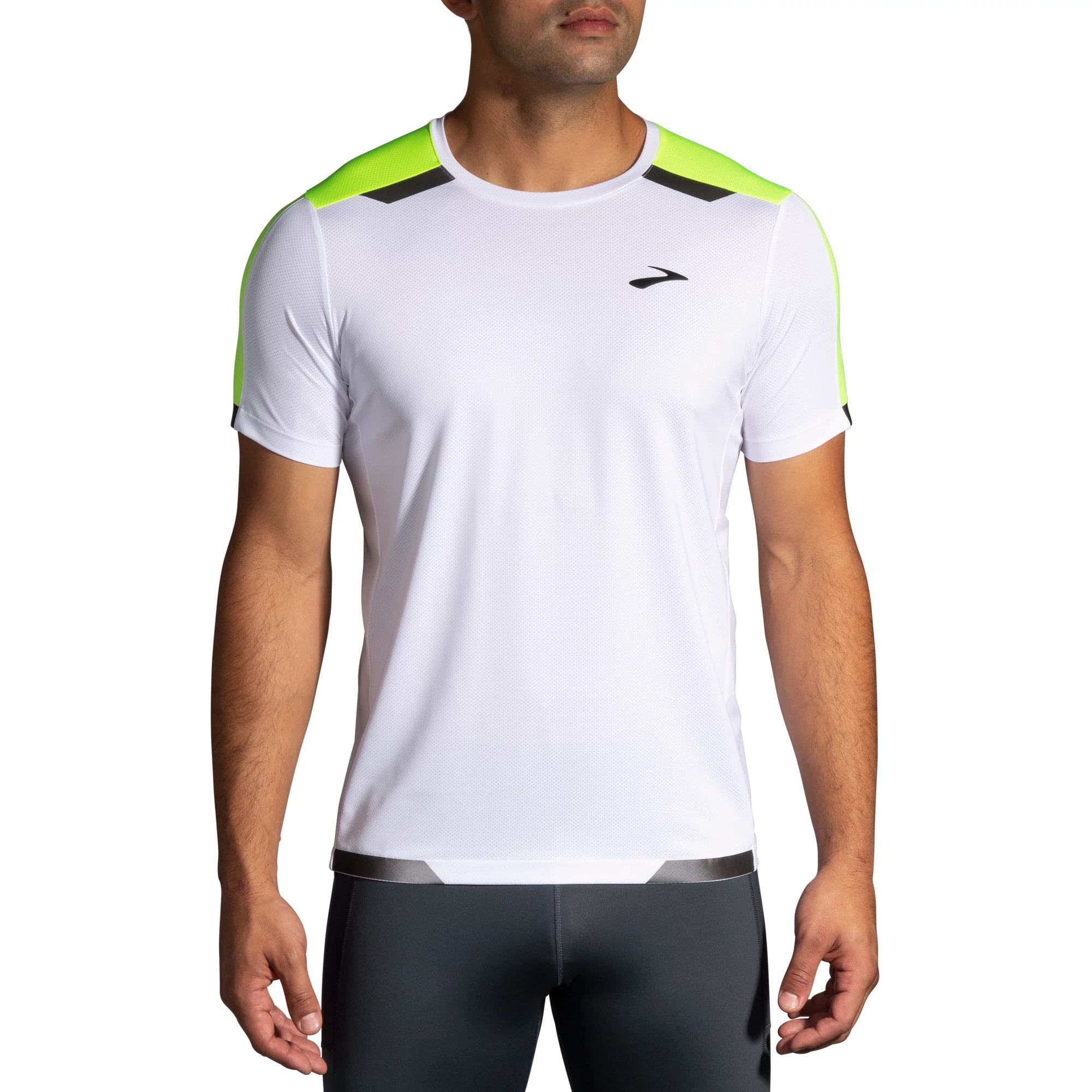 Mens Brooks Run Visible Short Sleeve Technical Tops