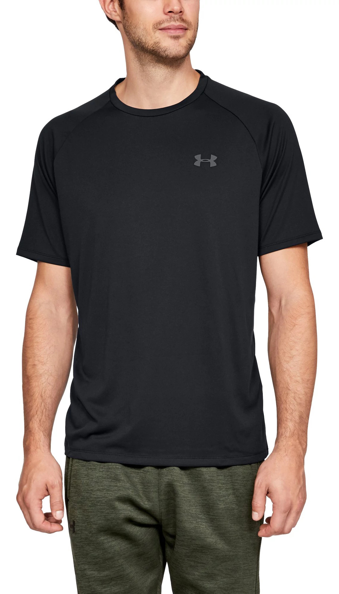 Mens Under Armour Tech Short Sleeve Technical Tops