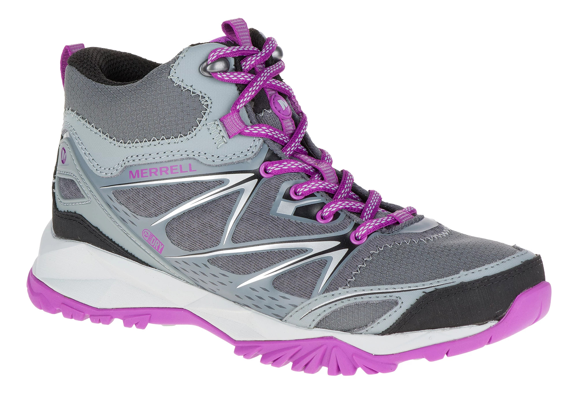 Womens Merrell Capra Bolt Mid Waterproof Hiking Shoe