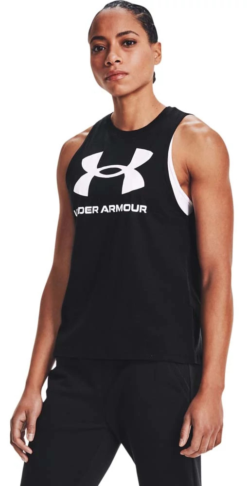 Womens Under Armour UA Live Sportstyle Tanks Technical Tops