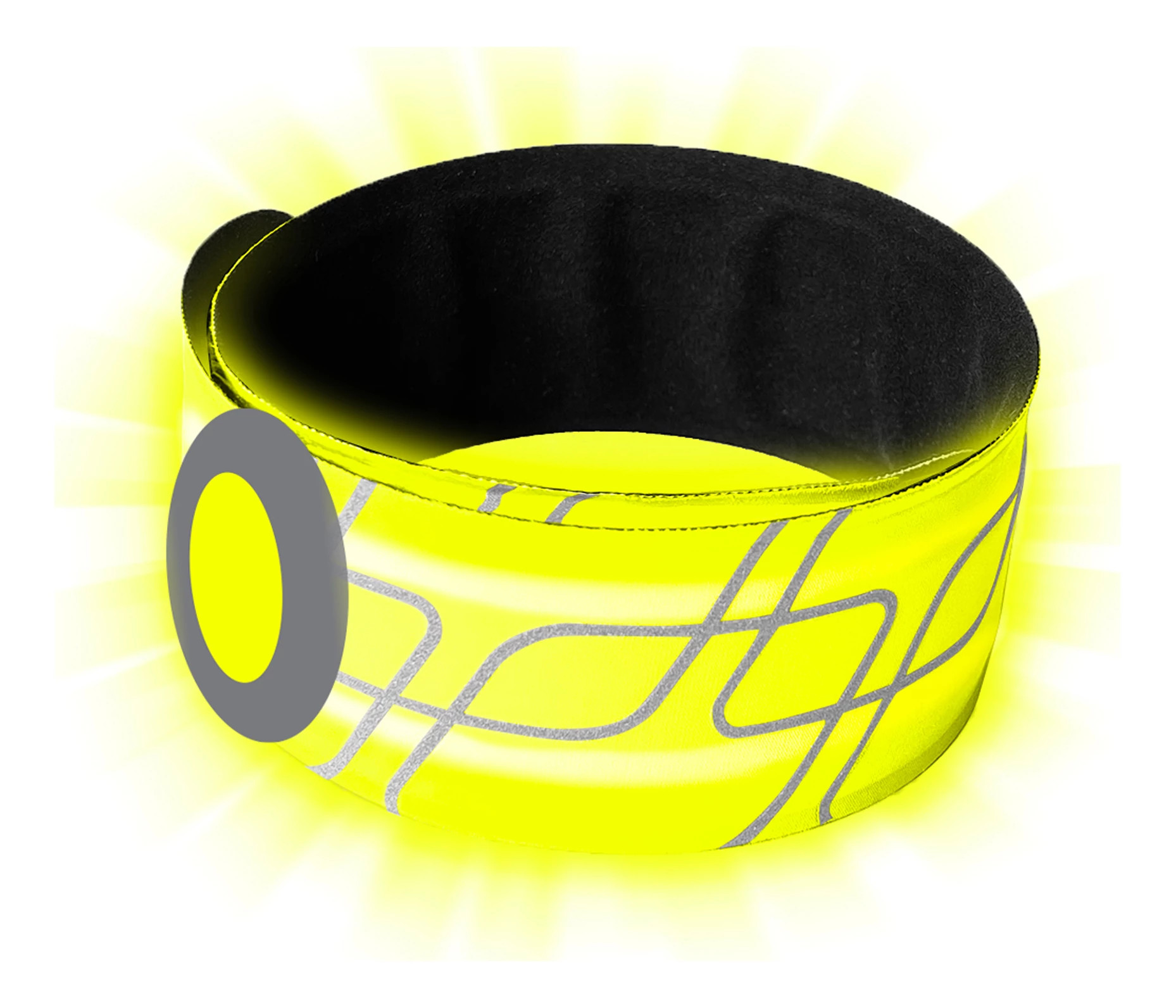 Amphipod Flashing Reflective Slap Bands Bin 12 Pack USB-C Safety