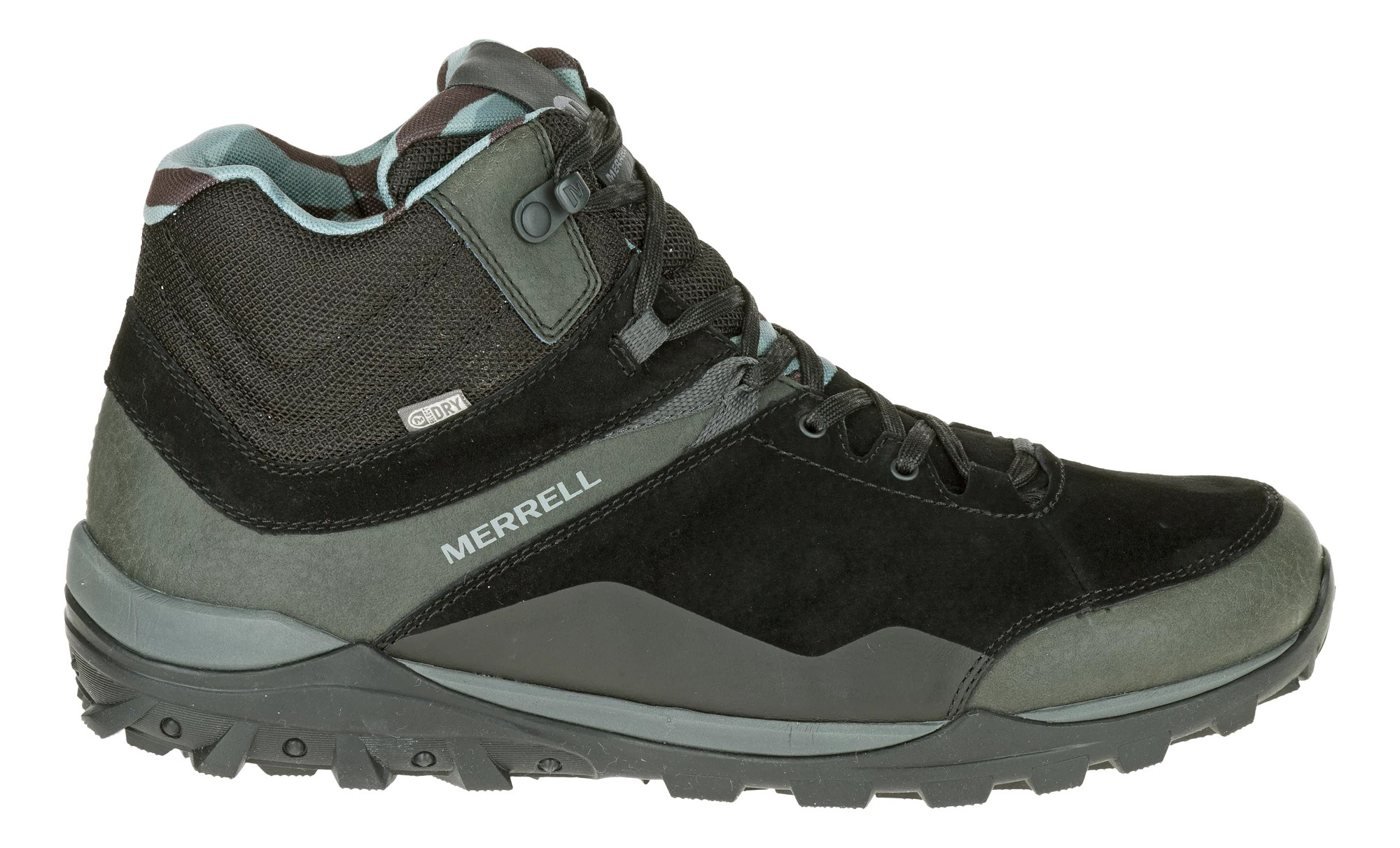 Mens Merrell Fraxion Mid Waterproof Trail Running Shoe