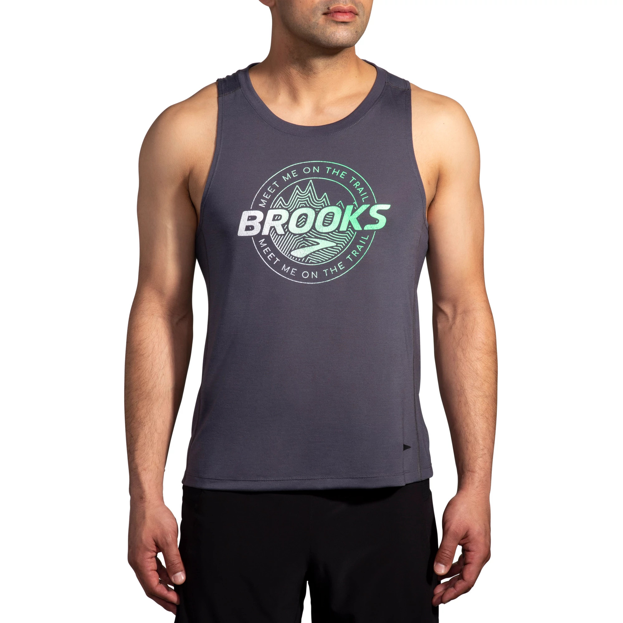 Mens Brooks Distance 3.0 Tanks Technical Tops