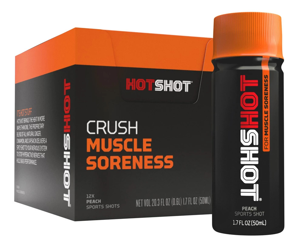 HOTSHOT For Muscle Soreness 12 Pack Drinks