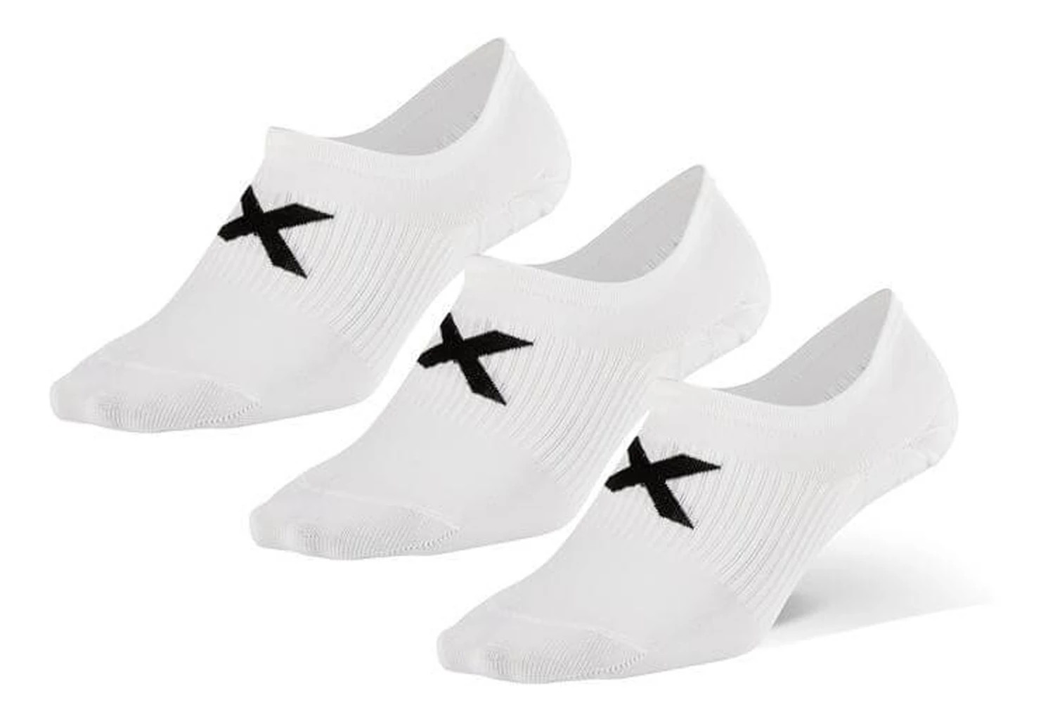 2XU Invisible 3 Pack Socks