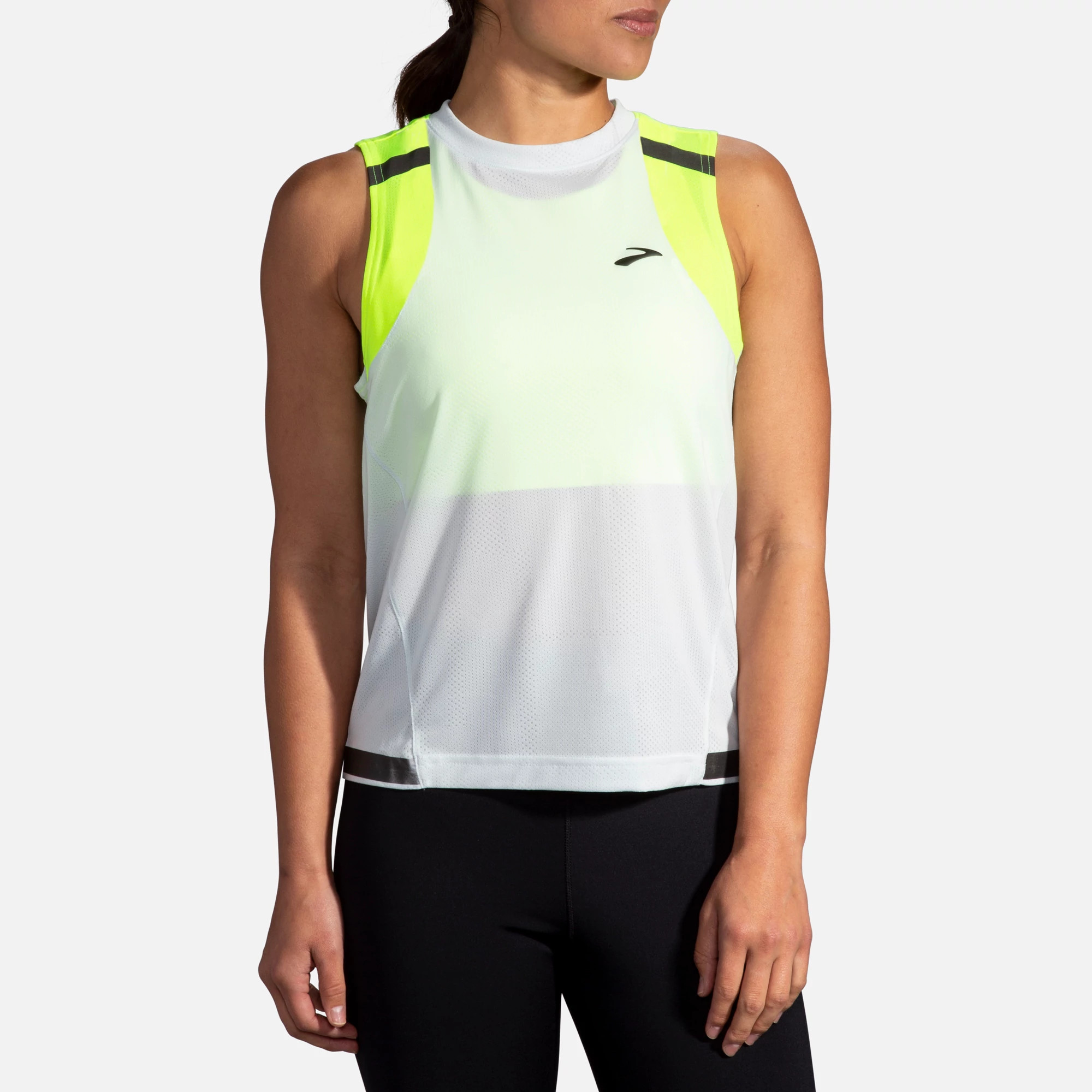 Womens Brooks Carbonite Tanks Technical Tops