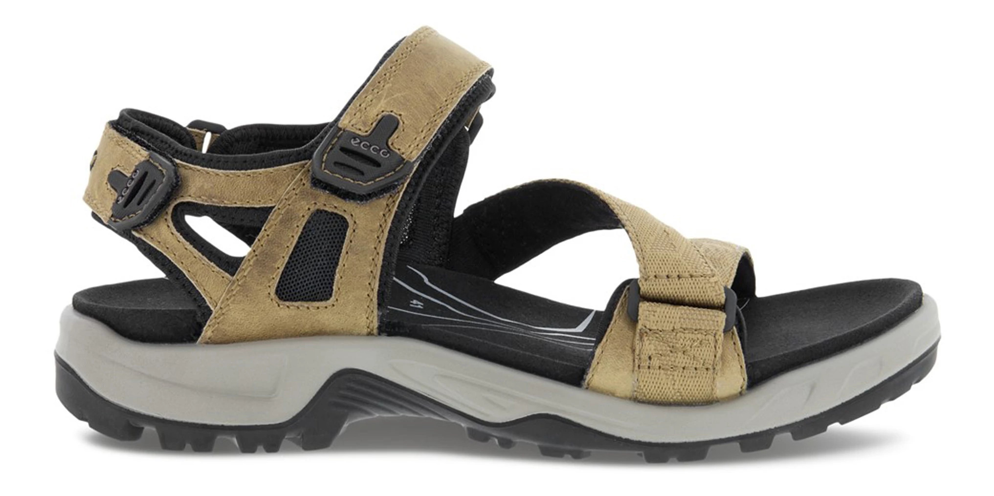 Mens Ecco Yucatan Coast Sandals Shoe