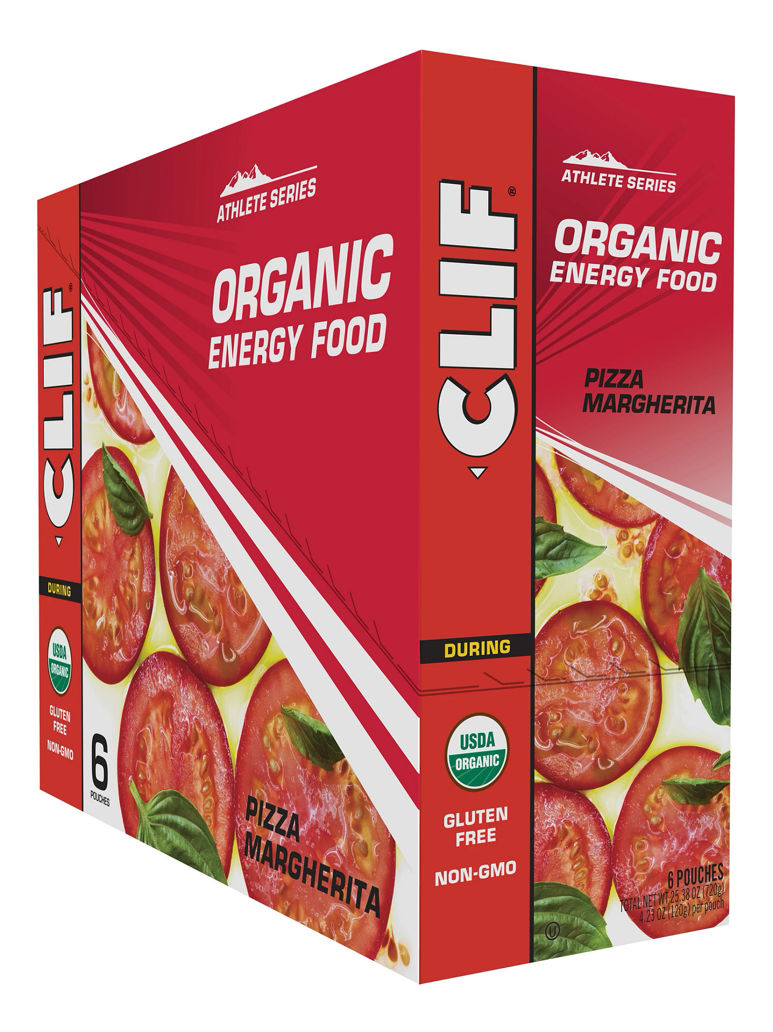 Clif Organic Savory Energy Food 6 count Gels