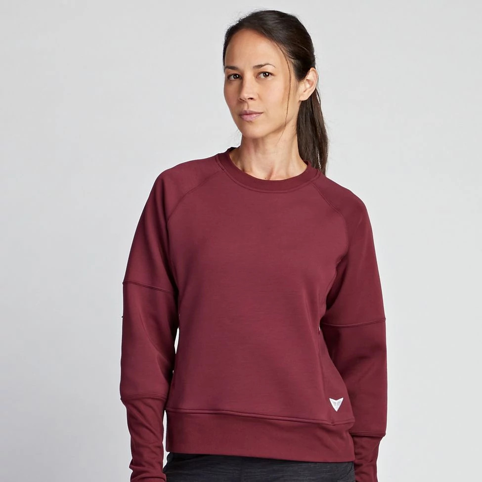 Womens Korsa Metropolitan Crew Long Sleeve Technical Tops