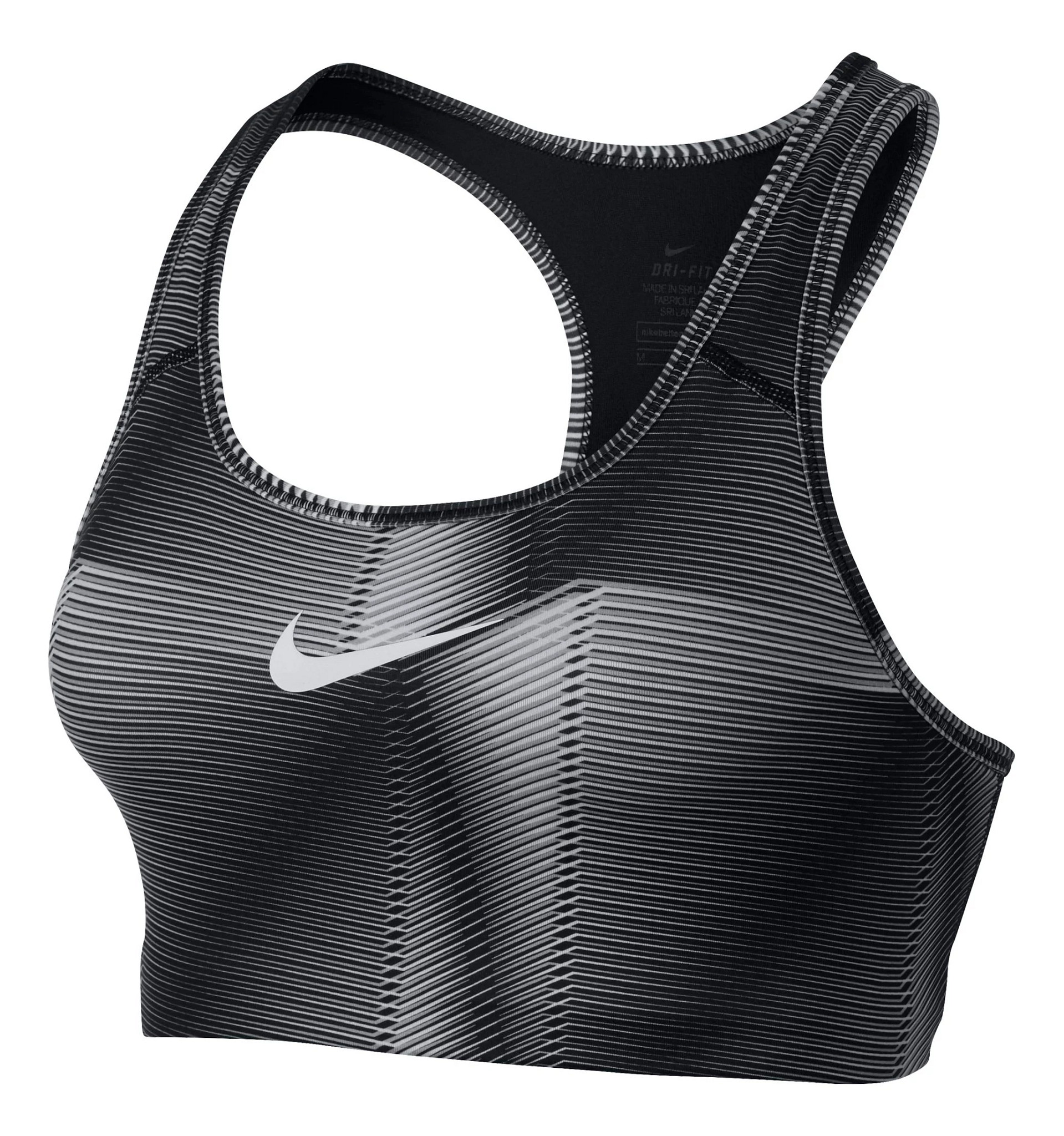 Womens Nike Pro Classic Swoosh Pyramid Sports Bra