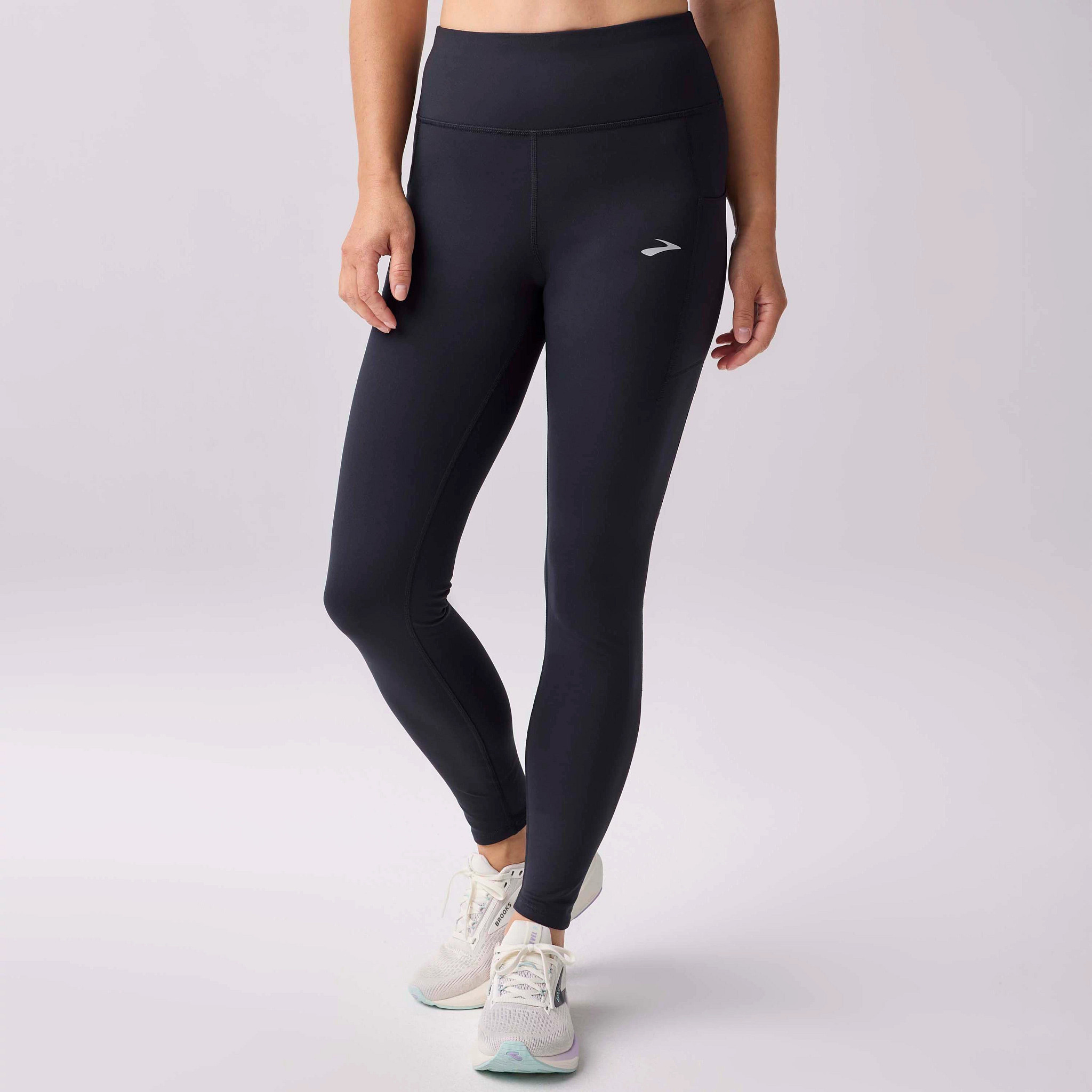 Womens Brooks Momentum Thermal 2.0 Full Length Tights