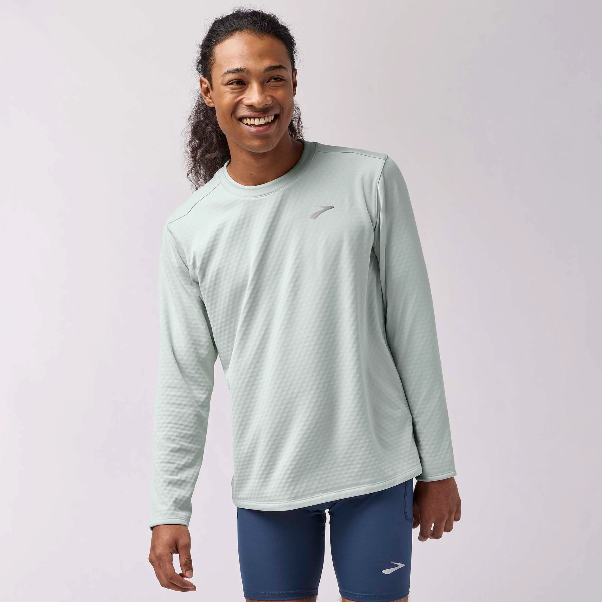 Mens Brooks Notch Thermal Long Sleeve 3.0 Technical Tops