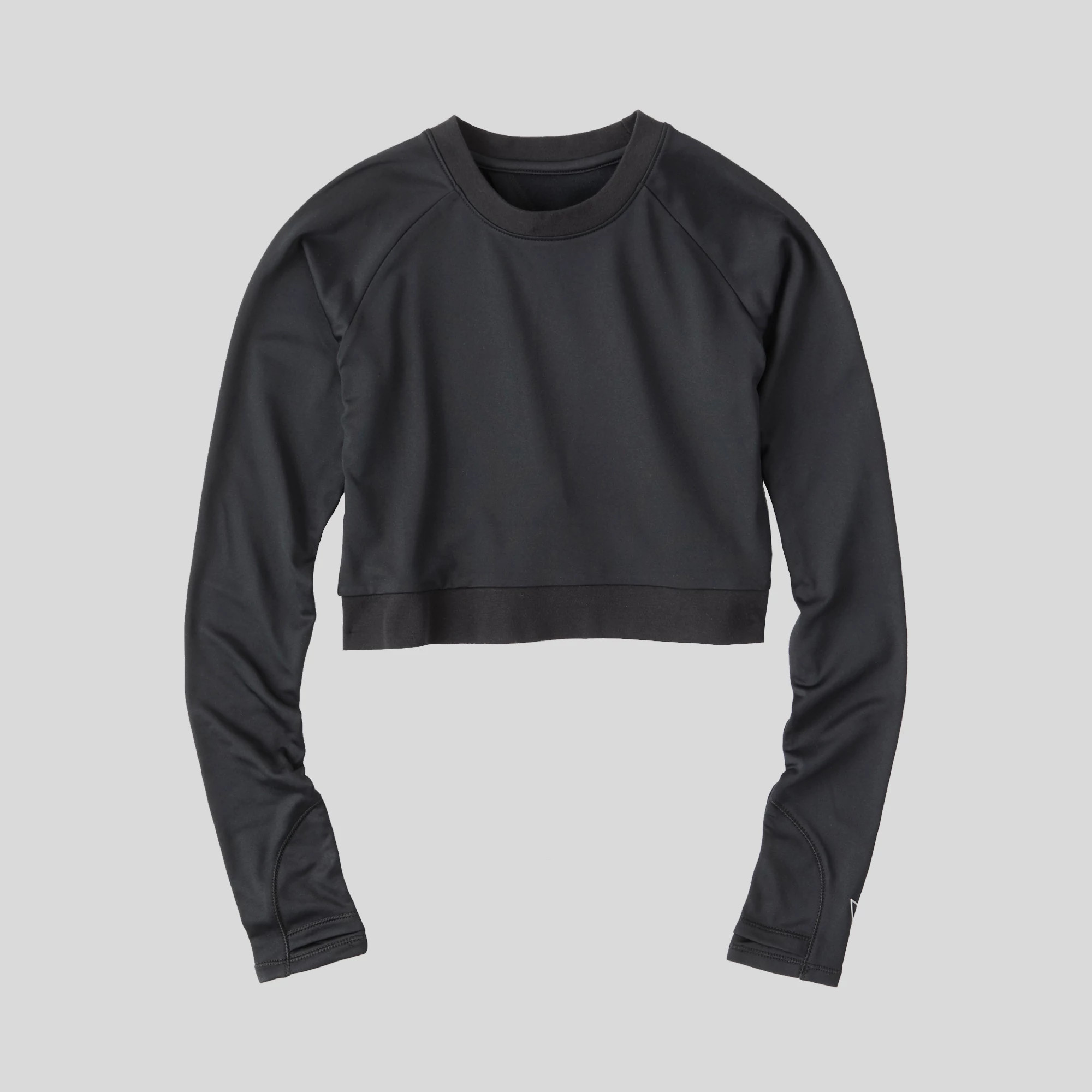 Womens Korsa Vivid Long Sleeve Crop Technical Tops