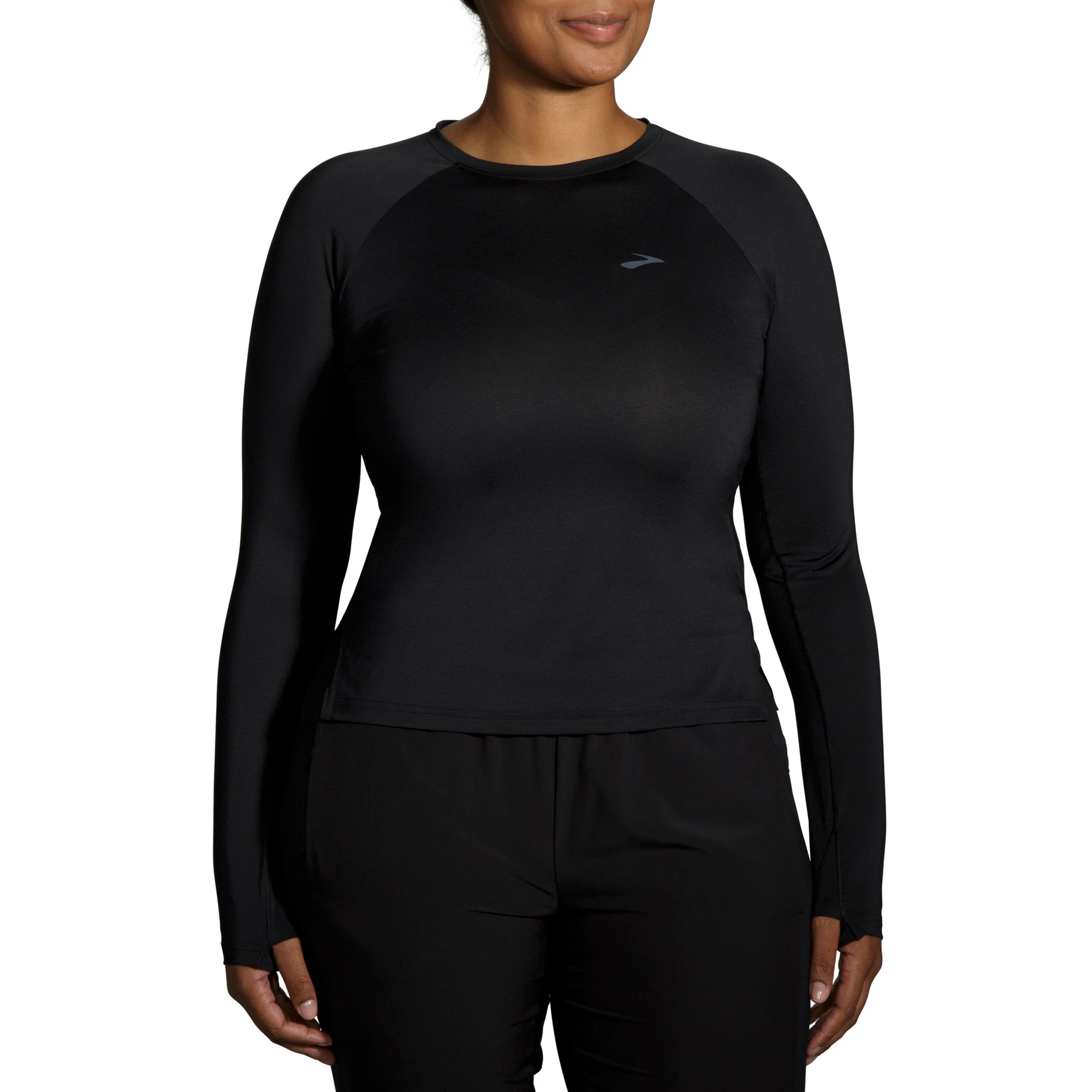 Womens Brooks Sprint Free Long Sleeve Technical Tops