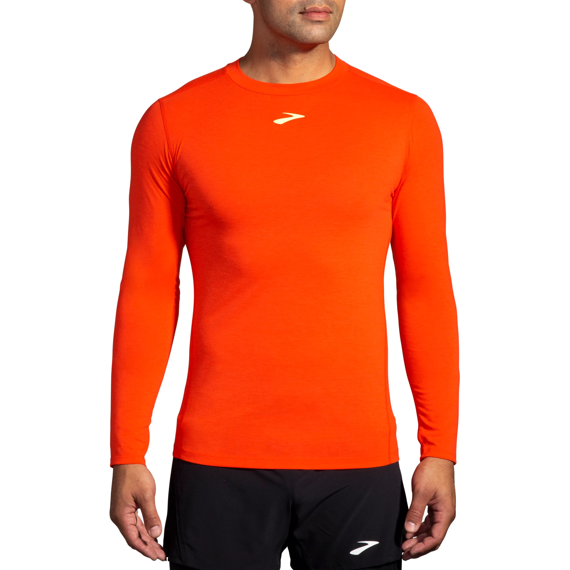 Mens Brooks High Point Long Sleeve Technical Tops