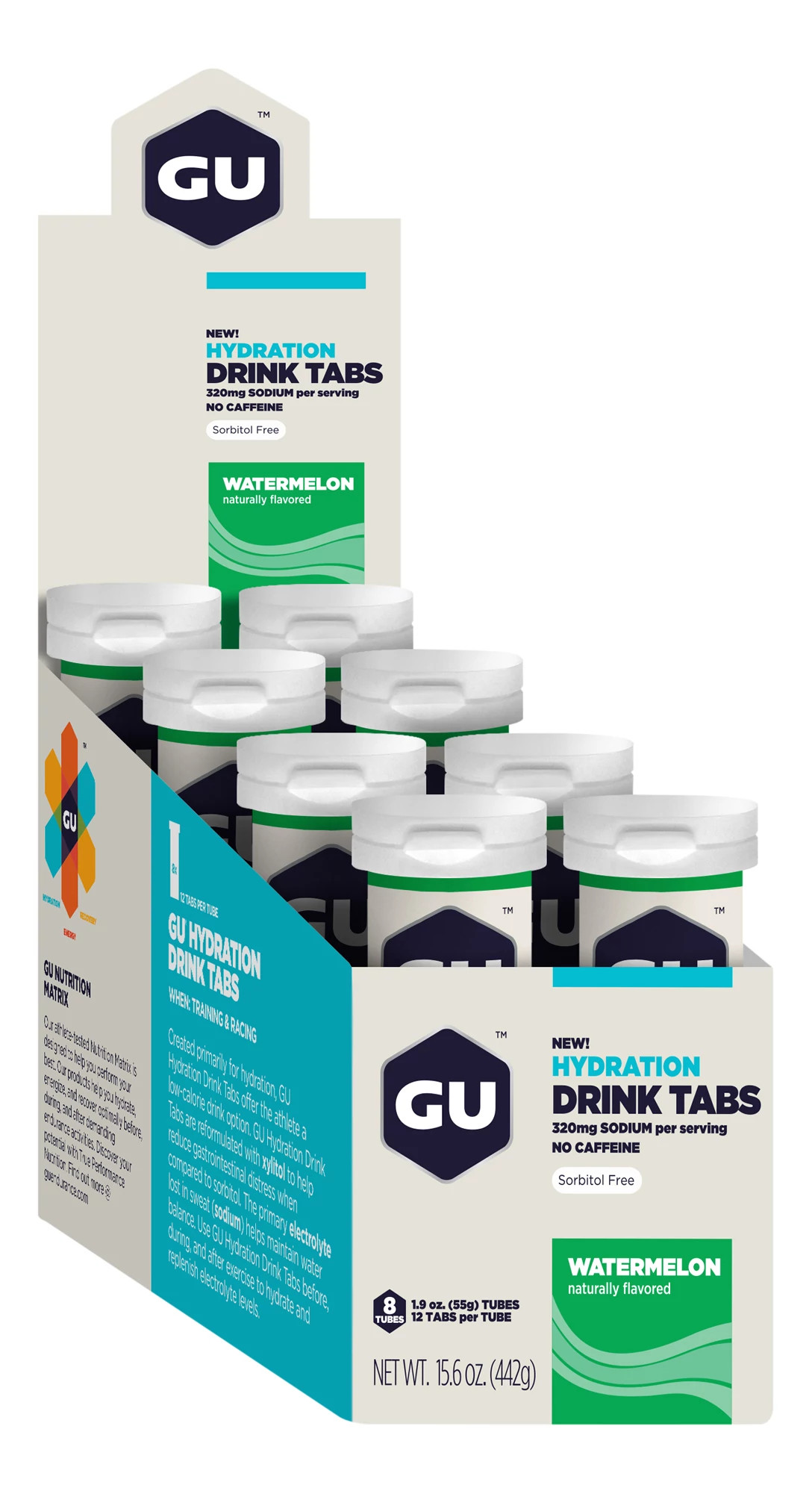 GU Hydration Drink Tabs 8 pack Gels