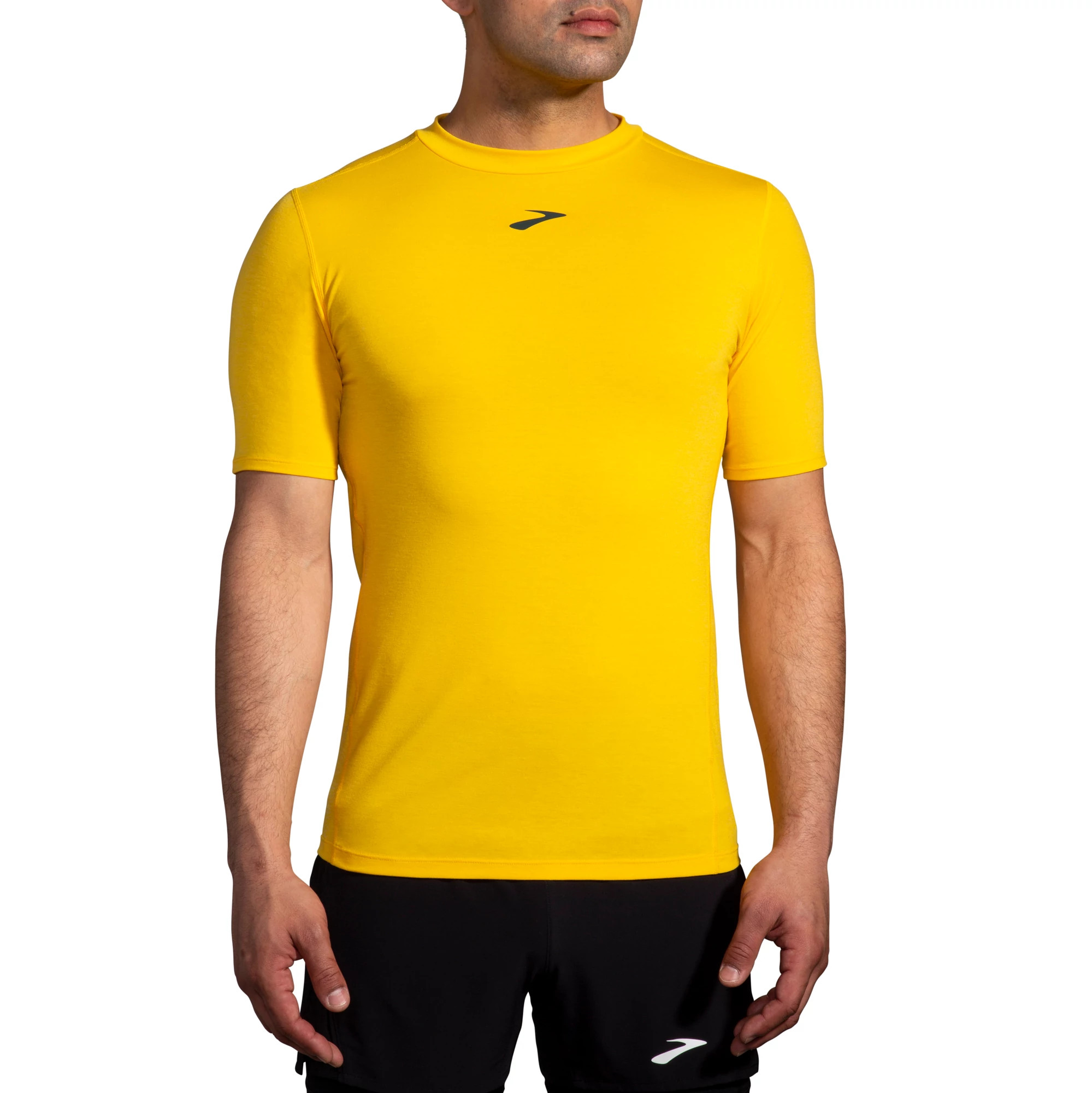 Mens Brooks High Point Short Sleeve Technical Tops