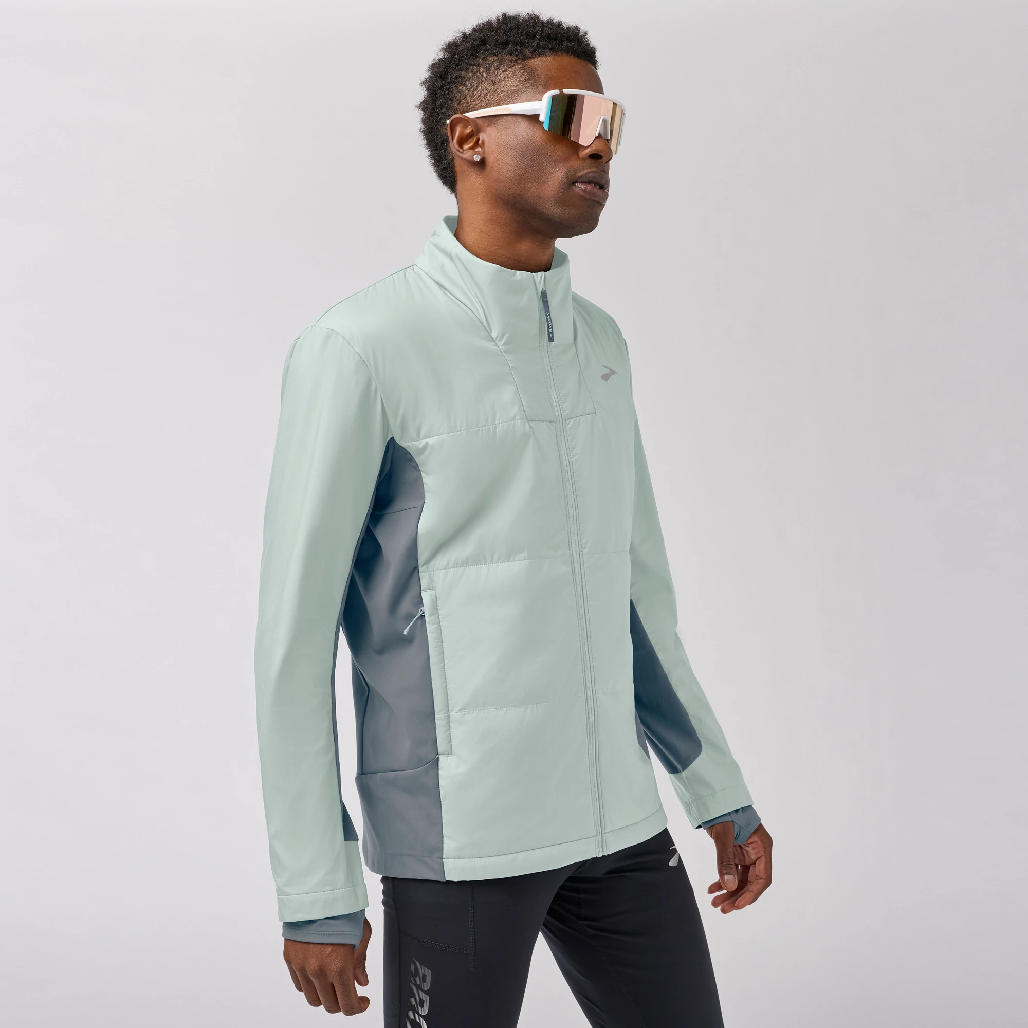 Mens Brooks Shield Hybrid Jacket 3.0 Cold Weather Jackets