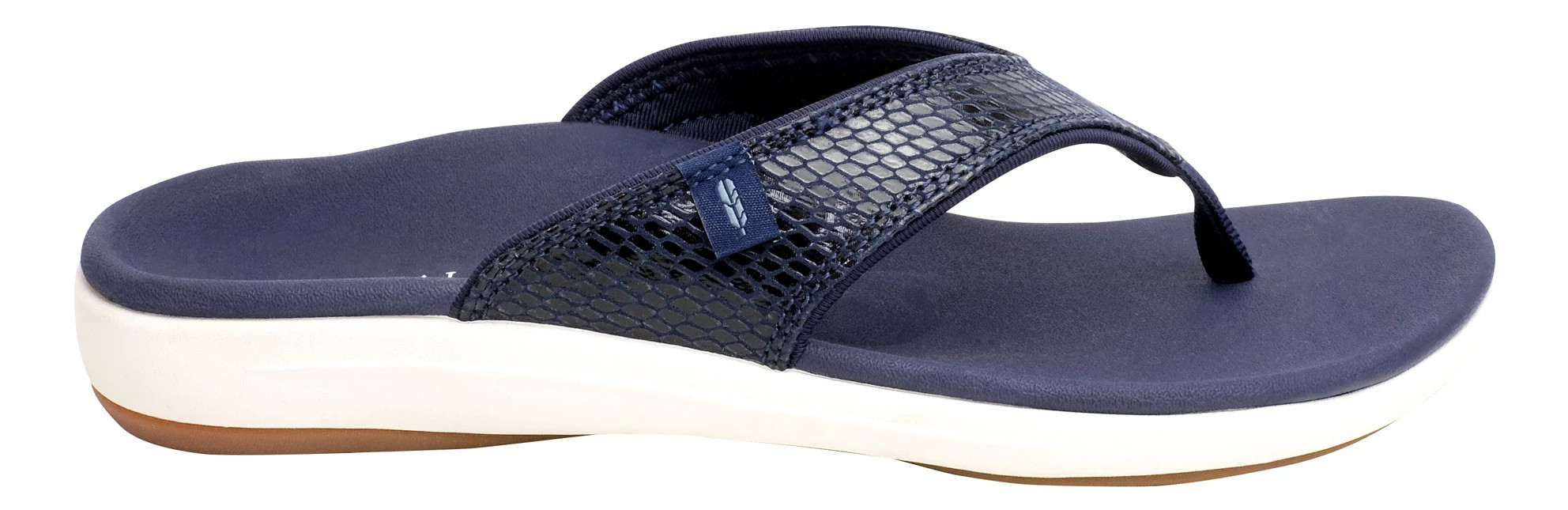 Womens Revitalign Yumi Gecko Flip Sandals Shoe