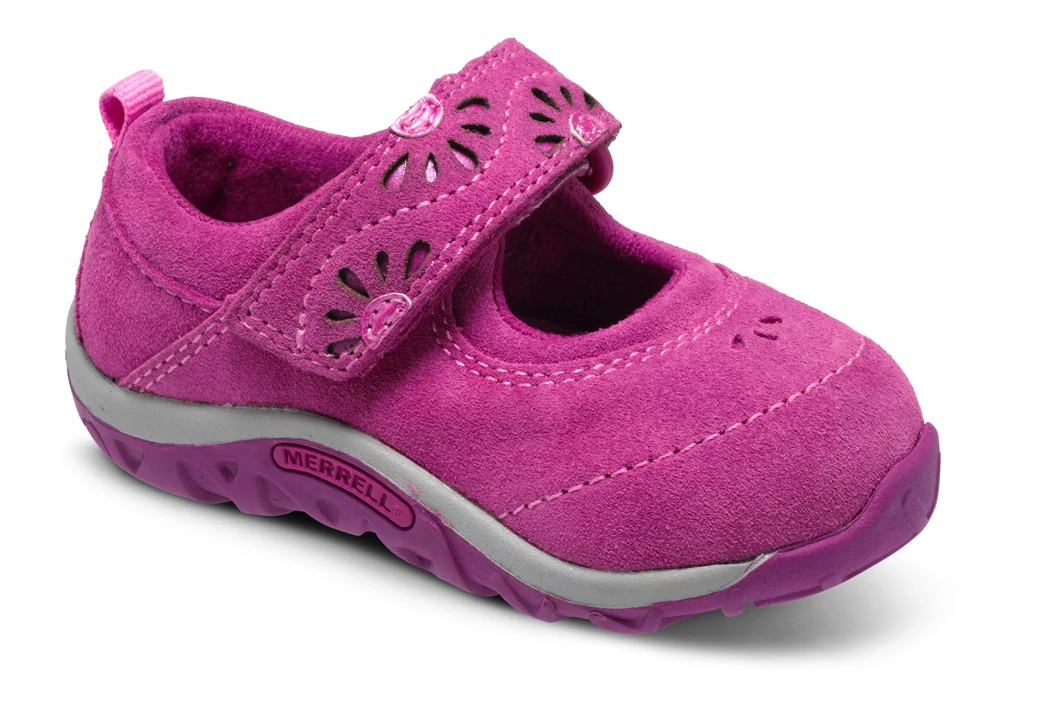 Kids Merrell Girls Jungle Moc Burst 2 Junior Casual Shoe