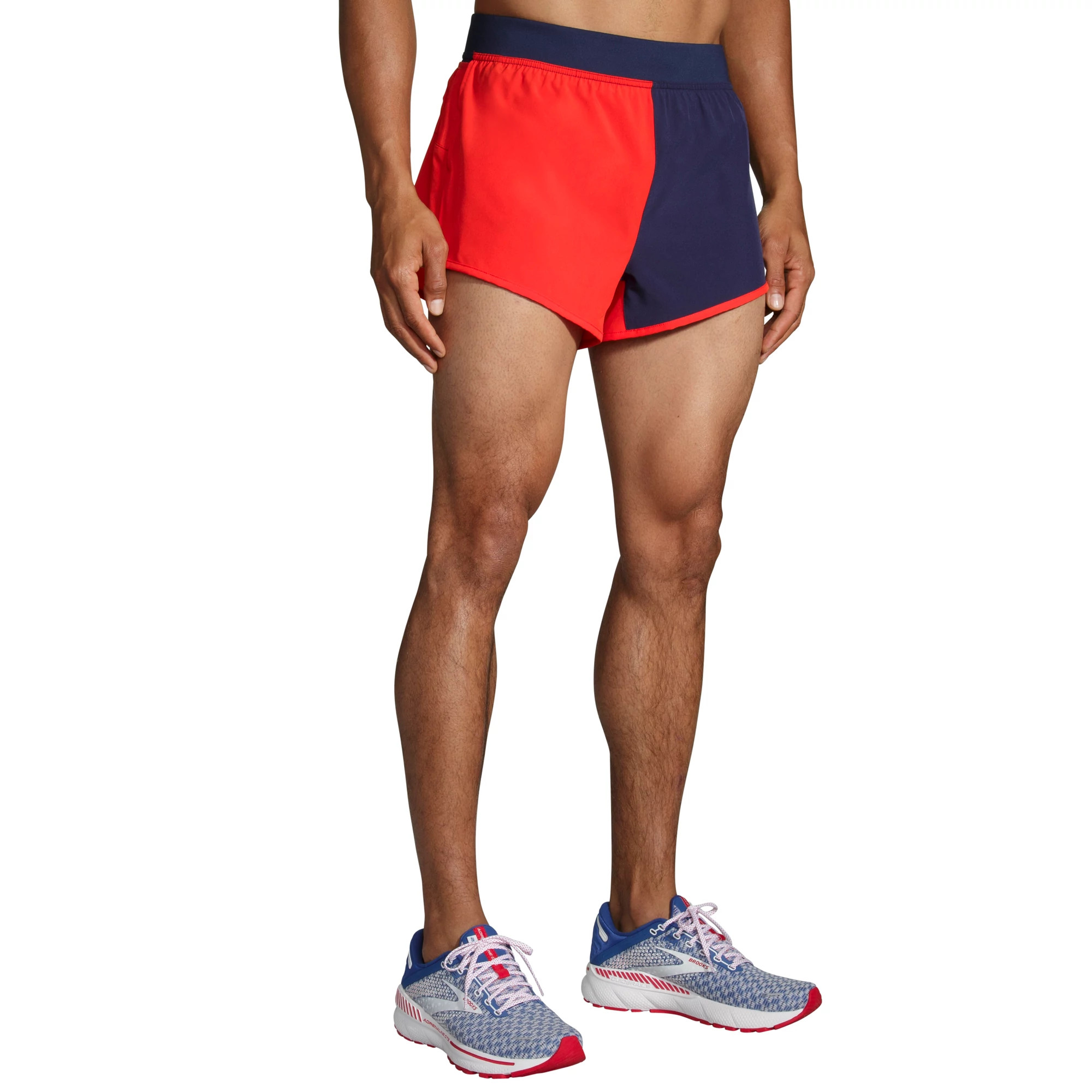 Mens Brooks Sherpa 3" Split Lined Shorts