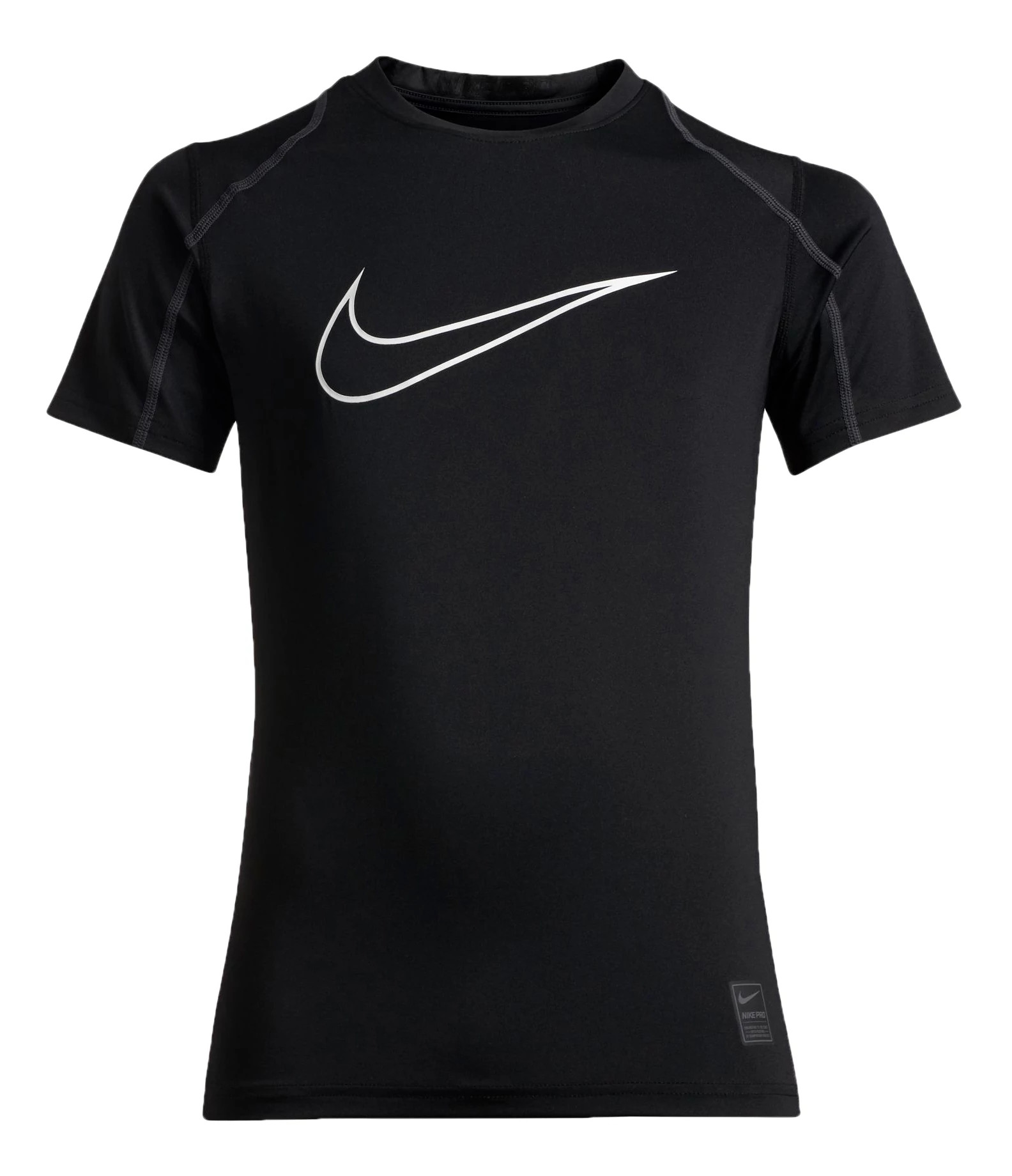 Nike Boys Pro Hypercool Fitted Short Sleeve Technical Tops
