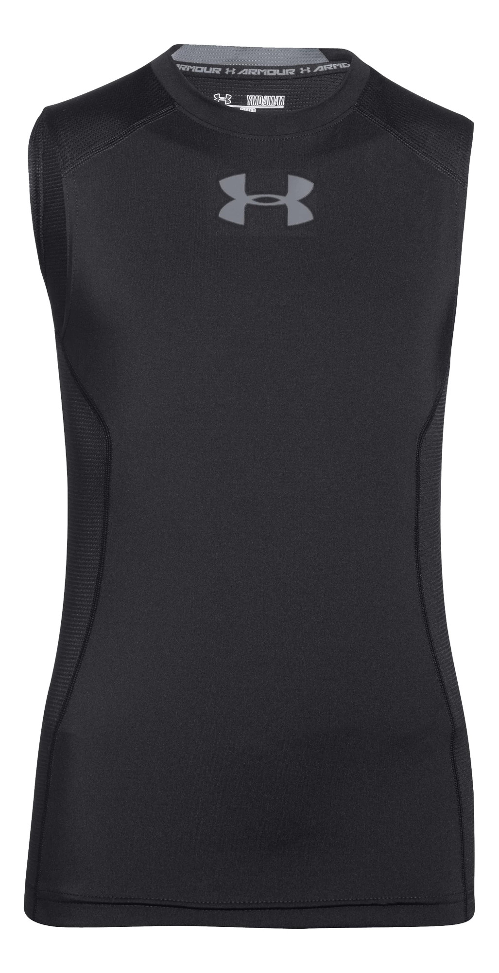 Kids Under Armour Up HeatGear Fitted T Sleeveless Technical Tops